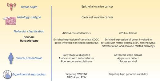 Multi-omics Uncovering Different Faces of Clear Cell Ovarian Cancer ...