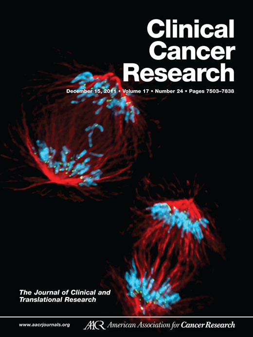IL-6 and Ovarian Cancer—Letter | Clinical Cancer Research | American ...