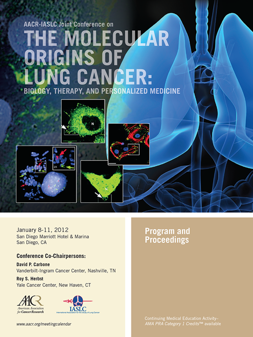 Abstract A19: Lung cancers taken from autopsies express more tumor ...