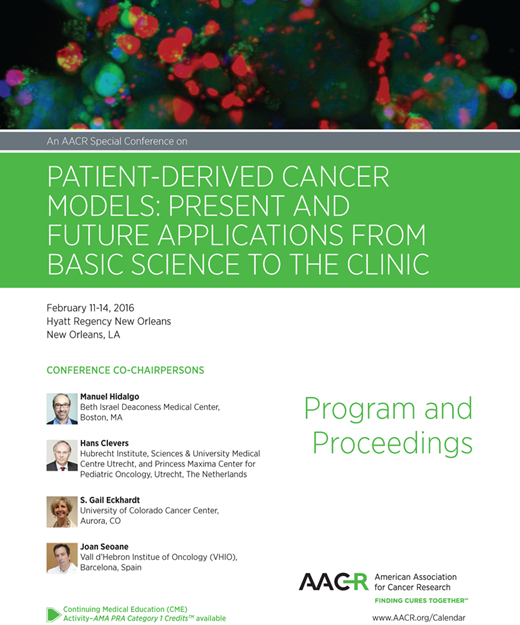 Abstract A24: Early-stage pancreatic cancer patient derived xenograft ...