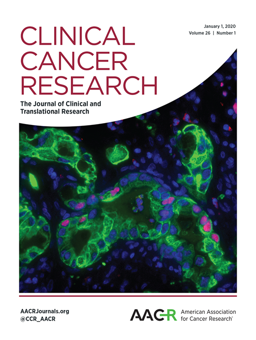 Selected Articles from This Issue | Clinical Cancer Research | American ...