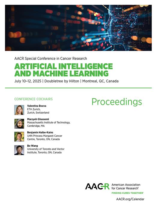 Abstract A061: Machine Learning and Causal Inference-Based Predictive ...