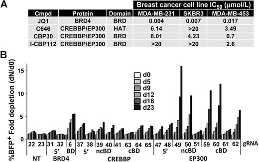 CREBBP/EP300 Bromodomain Inhibition Affects the Proliferation of AR ...