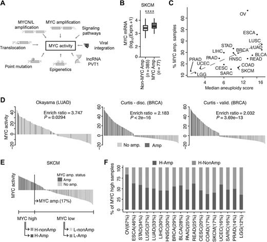 MYC Activity Inference Captures Diverse Mechanisms of Aberrant MYC ...