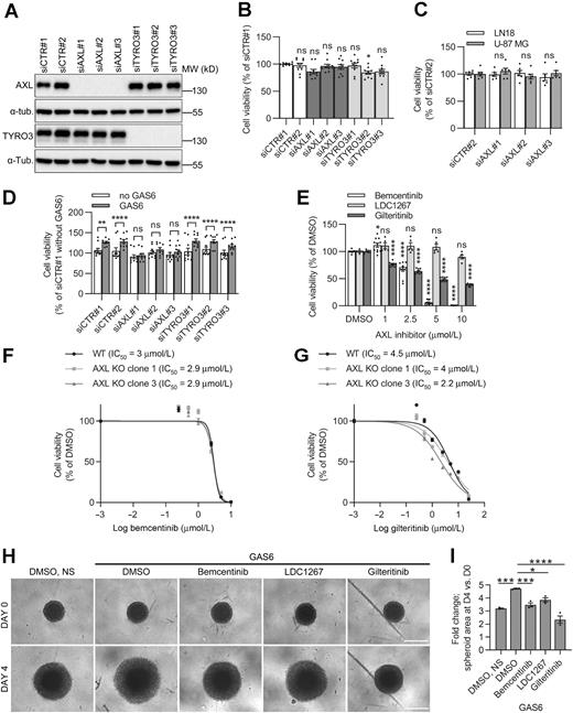 Bemcentinib and Gilteritinib Inhibit Cell Growth and Impair the Endo ...