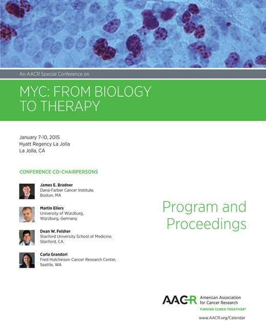 Abstract A23: Identification of KJ-Pyr-9 as a potent MYC inhibitor ...