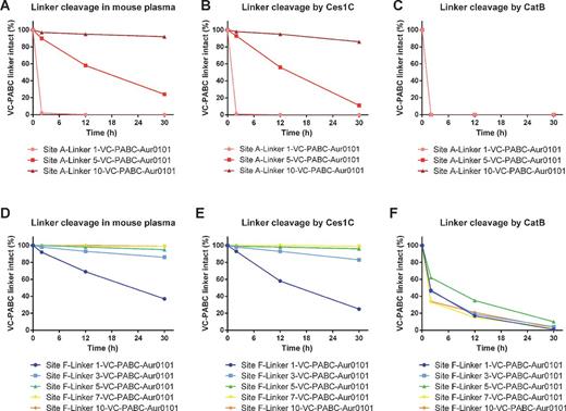 Molecular Basis of Valine-Citrulline-PABC Linker Instability in Site ...
