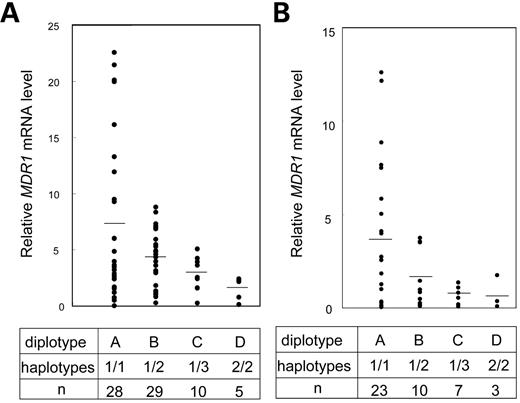 Genetic polymorphism at the 5′ regulatory region of multidrug ...