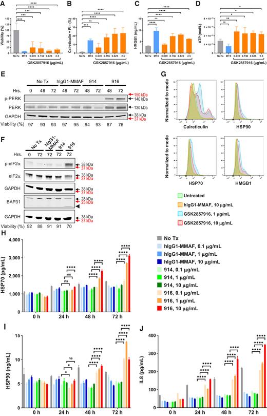 Belantamab Mafodotin (GSK2857916) Drives Immunogenic Cell Death and ...
