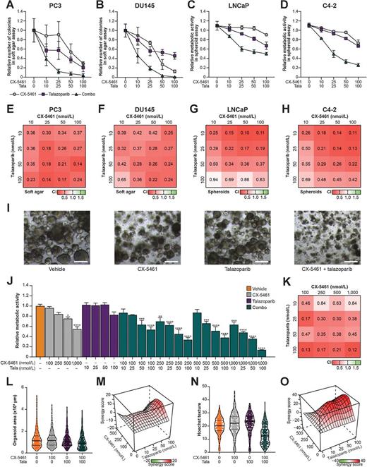 CX-5461 Sensitizes DNA Damage Repair–proficient Castrate-resistant ...