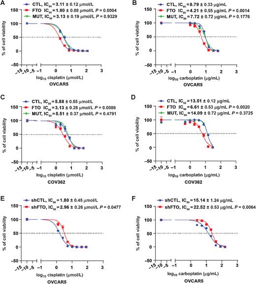 N6-Methyladenosine RNA Modifications Regulate the Response to Platinum ...