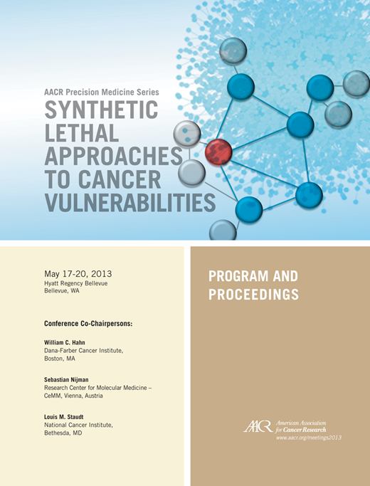 Abstract B16: Cells containing mutations in the cohesin component ...