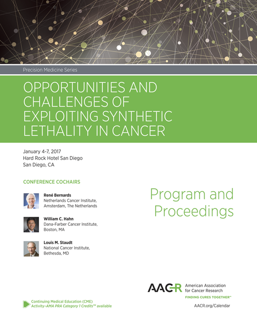 Abstract B16: Epistatic mapping of signaling and chromatin regulators ...